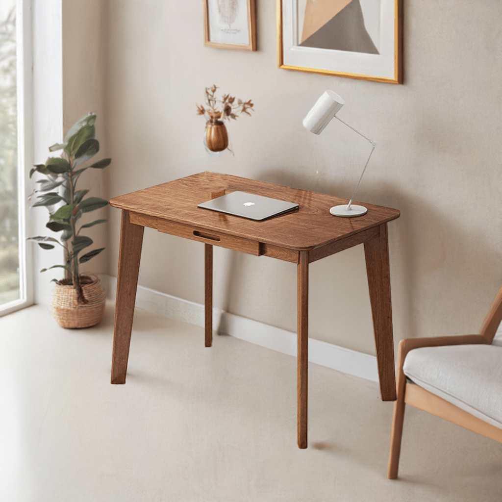 Odejia Sheesham Wooden Study Table Stylish & Functional Workstation for ...